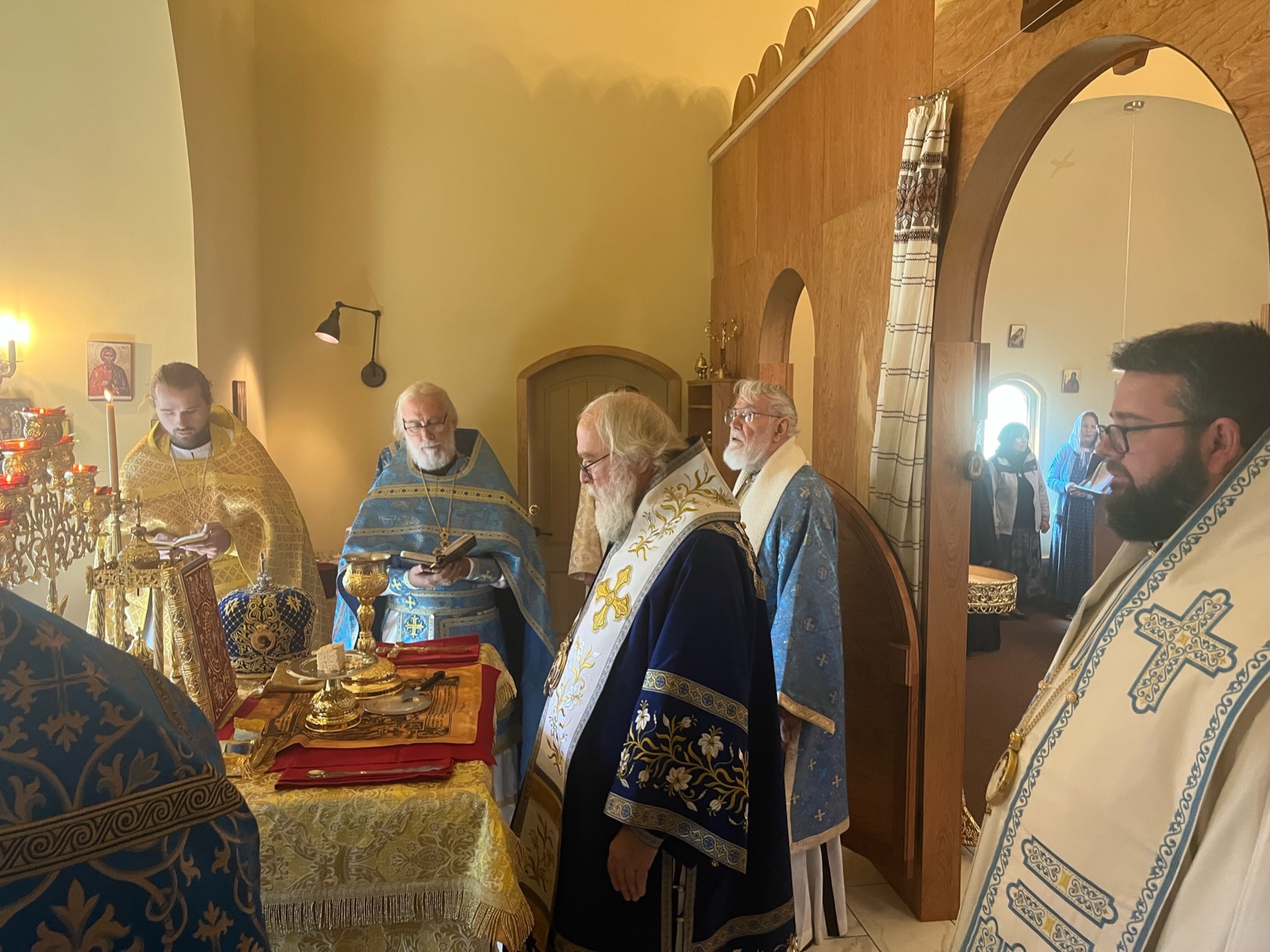 Protection of the Virgin Mary Monastery Consecration - DOWOCA.org